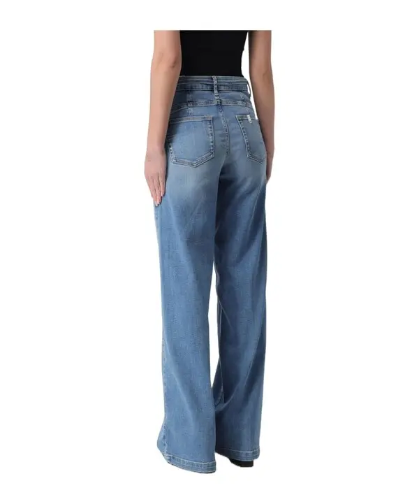 Liu Jo Belted Straight-leg Jeans