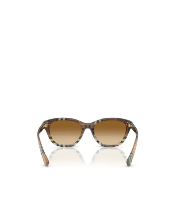 Burberry Geometric Frame Sunglasses - Brown