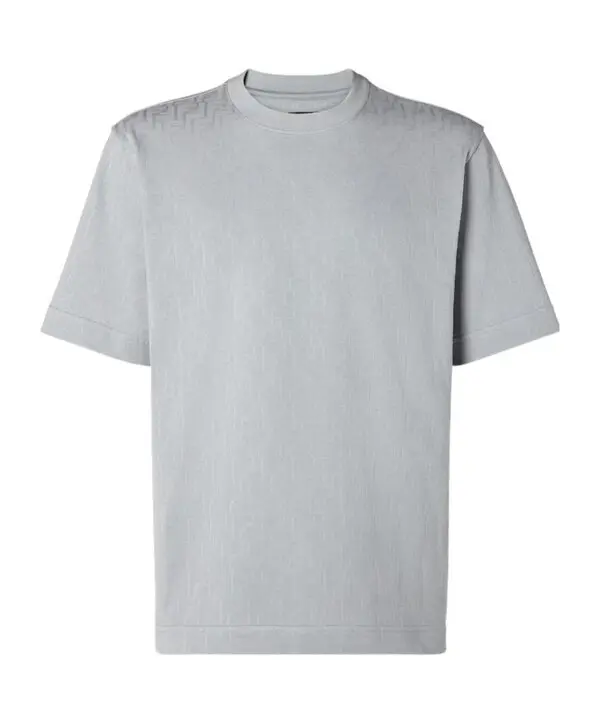 Fendi Short-sleeve Ff-pattern T-shirt