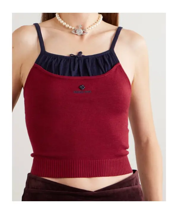 SHUSHU/TONG Sleeveless Knit Tank Top