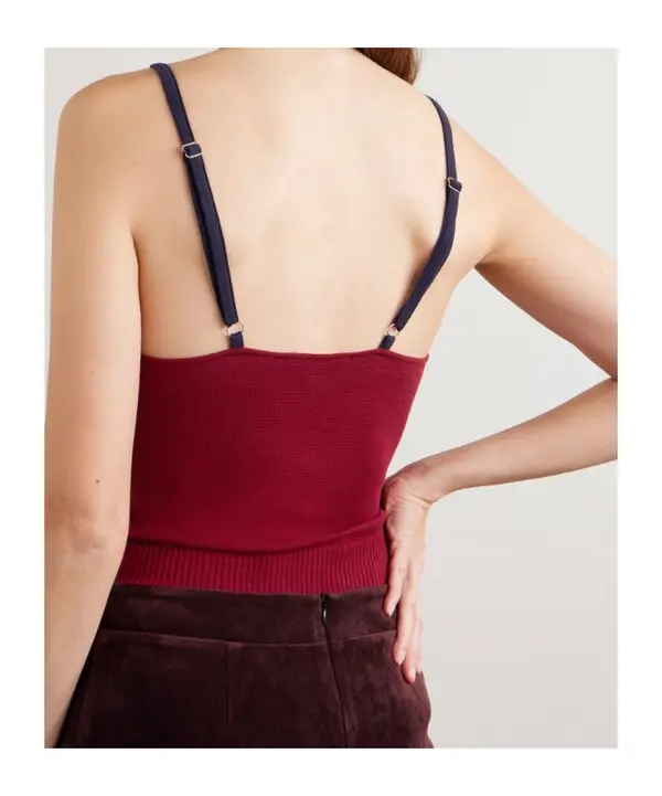 SHUSHU/TONG Sleeveless Knit Tank Top