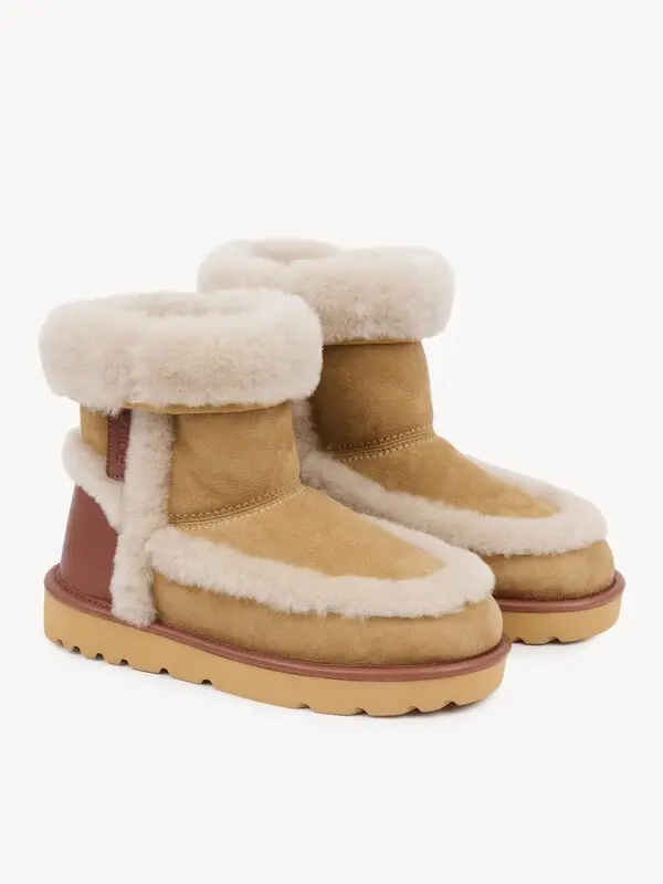 Chloé Dolcie Ankle Boots - Nude