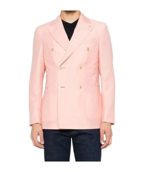 Caruso Aida Double-breasted Pocket Blazer