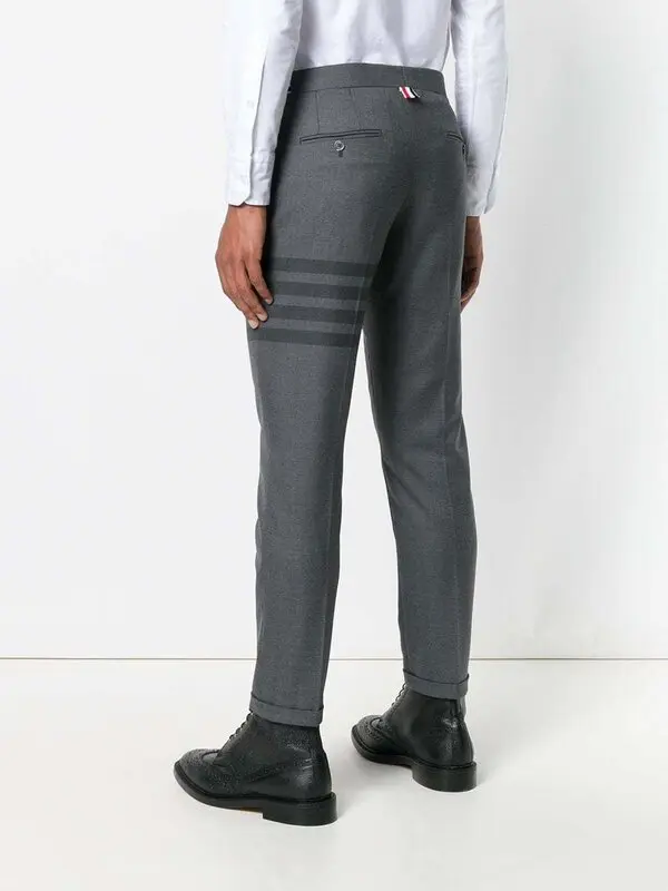 Thom Browne Four-bar Slim Fit Trousers