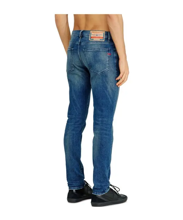DIESEL® 2019 D-strukt Logo Jeans - Medium Blue