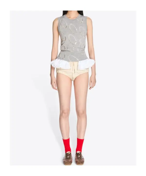Dries Van Noten Embroidered Merino Wool Vest