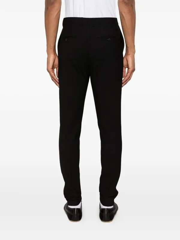 Celine Slim Trousers In Stretch Wool Gabardine