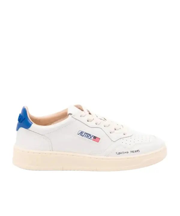 AUTRY Perforated Low-top Sneakers - White