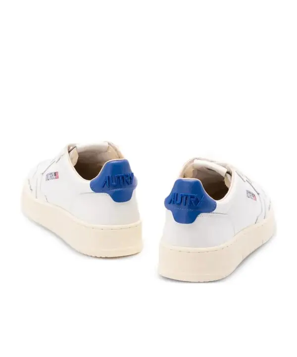 AUTRY Perforated Low-top Sneakers - White