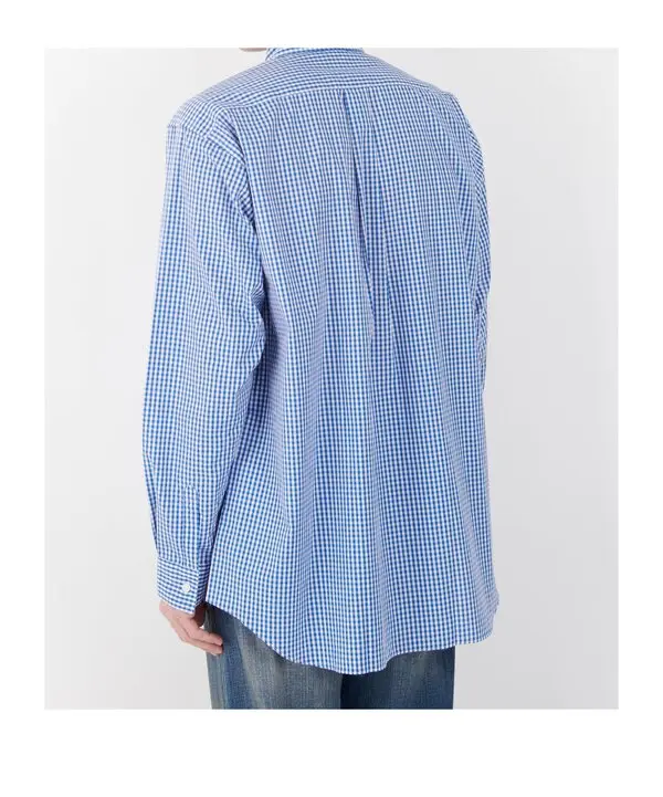 Comme Des Garçons Plaid Shirt - Blue