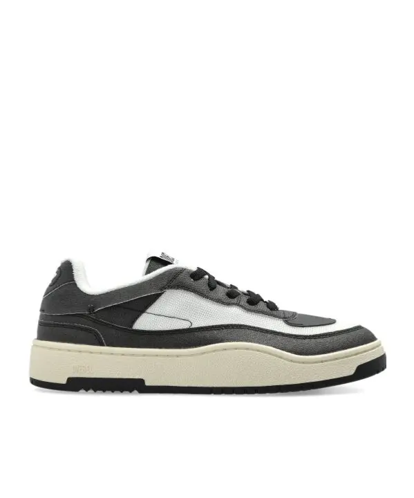 DIESEL® Oval Skate Sneakers - Black