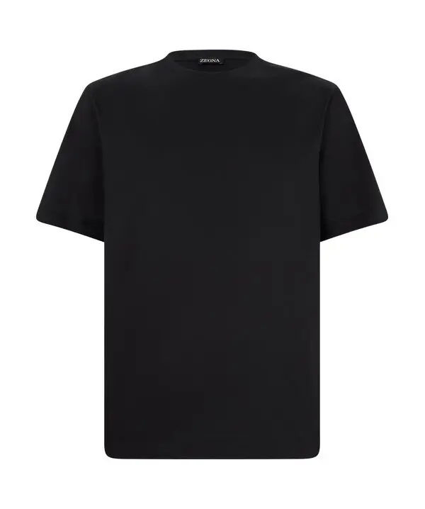 Zegna Classic Crew Neck T-shirt - Black