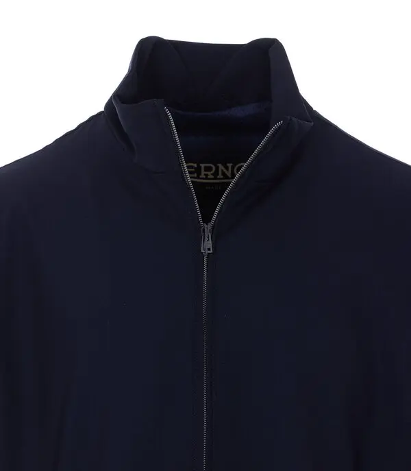 Herno High Neck Zip-up Jacket