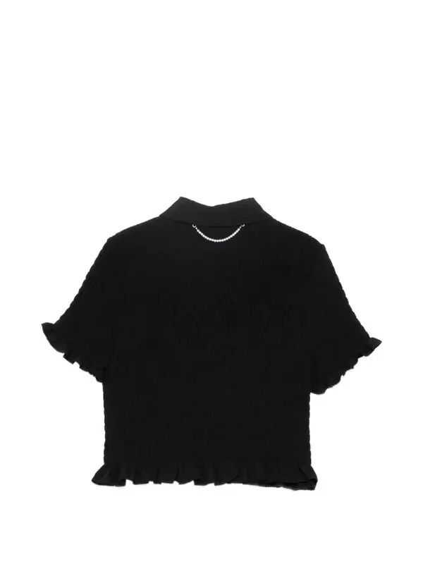 KIMHEKIM Short Sleeve Shirt With Lapel Collar