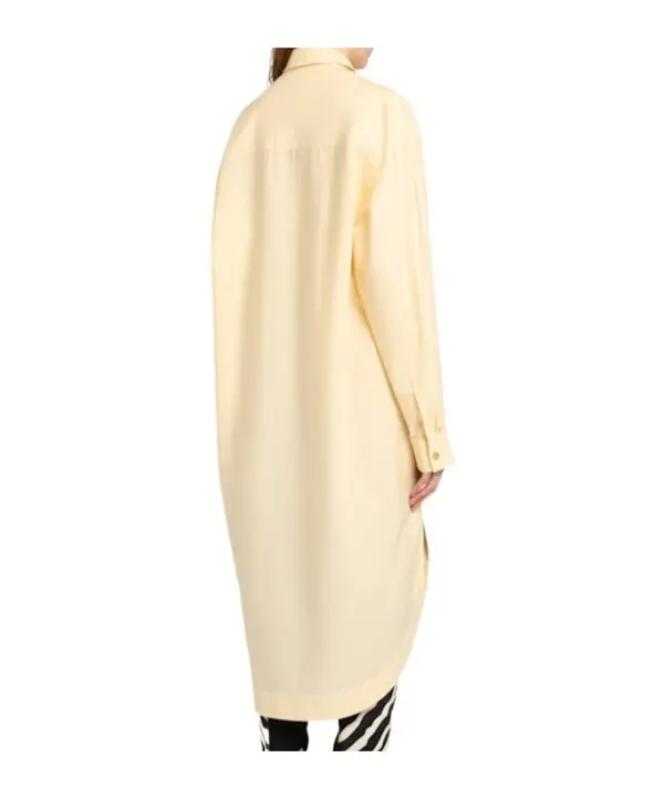 Khaite Gloria Cotton Shirt Dress