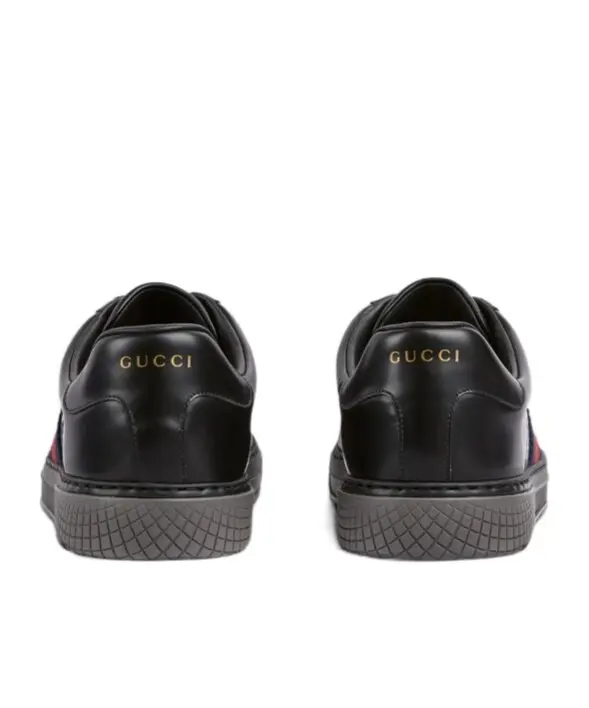 Gucci Web Detailed Ace Low-top Trainers