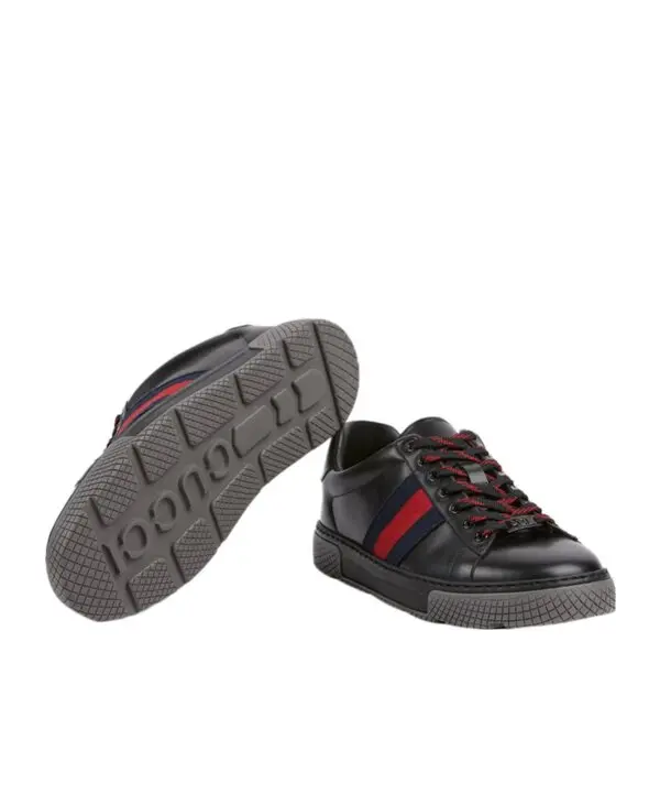 Gucci Web Detailed Ace Low-top Trainers