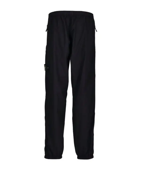 Stone Island Logo Patch Loose-fit Trousers