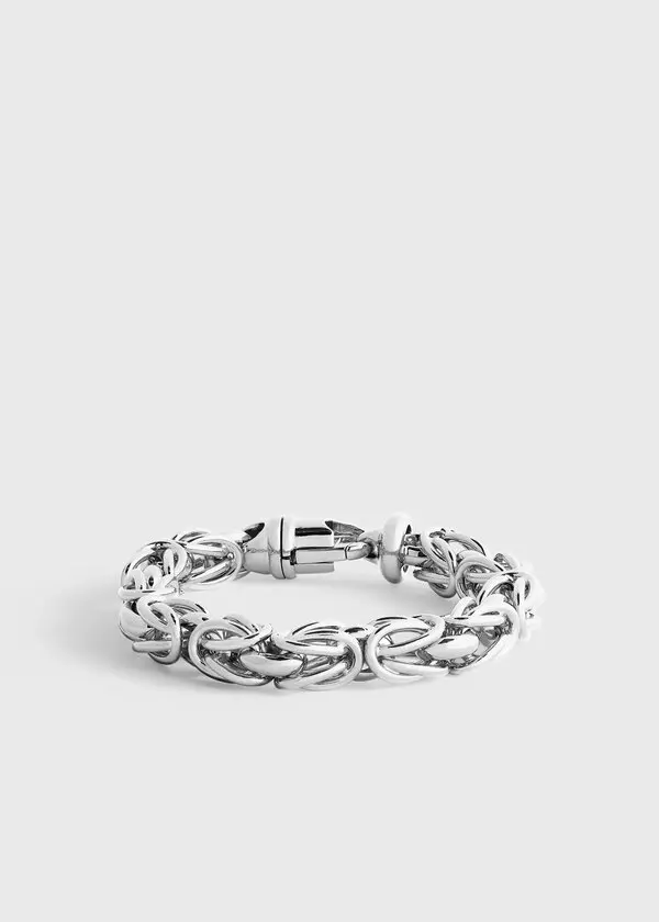 TOTEME Byzantine Link Bracelet - Silver