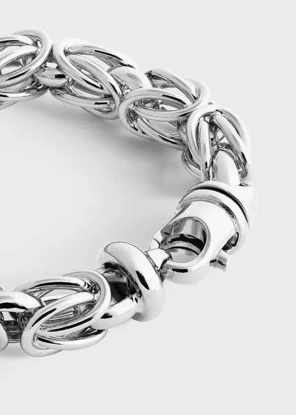 TOTEME Byzantine Link Bracelet - Silver