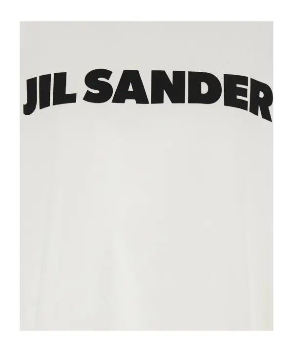 JIL SANDER Logo Print T-shirt - White