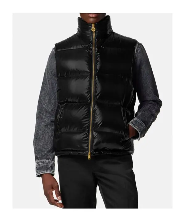 Versace Padded Zip-up Gilet