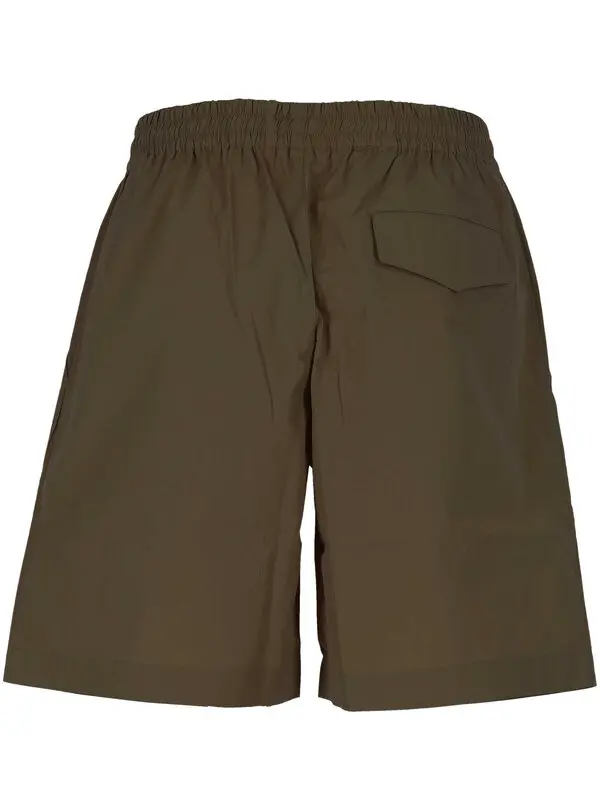 A.p.c. Relaxed Poplin Shorts - Brown