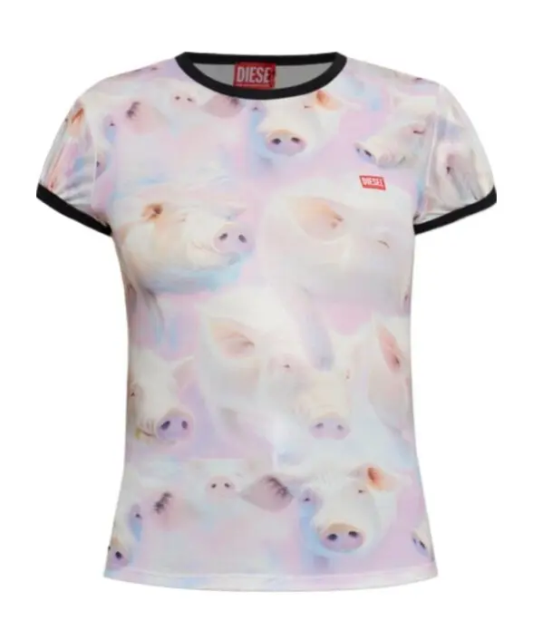 DIESEL® T-unkip Printed T-shirt - No