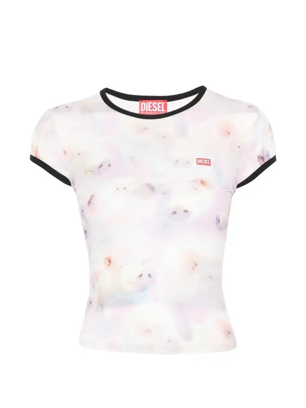 DIESEL® T-unkip Printed T-shirt - No