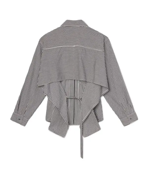 AGOLDE In Solene" Stripe Shirt