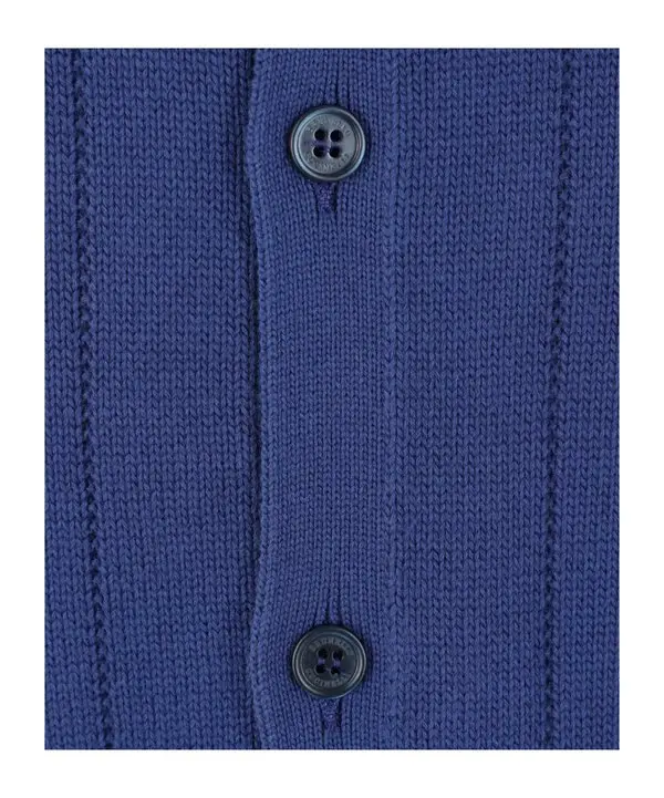Brunello Cucinelli Long Sleeve Cardigan With Heraldic Appliqu