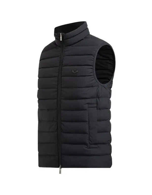 Emporio Armani Logo Patch Padded Gilet
