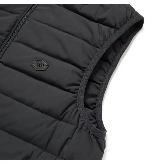 Emporio Armani Logo Patch Padded Gilet