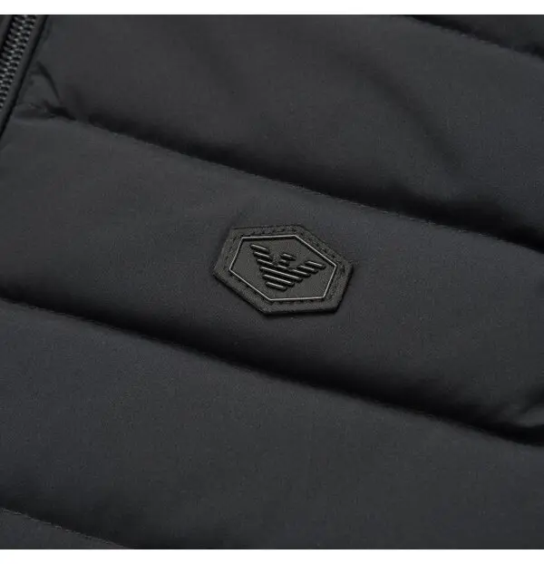 Emporio Armani Logo Patch Padded Gilet
