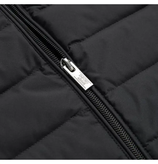 Emporio Armani Logo Patch Padded Gilet