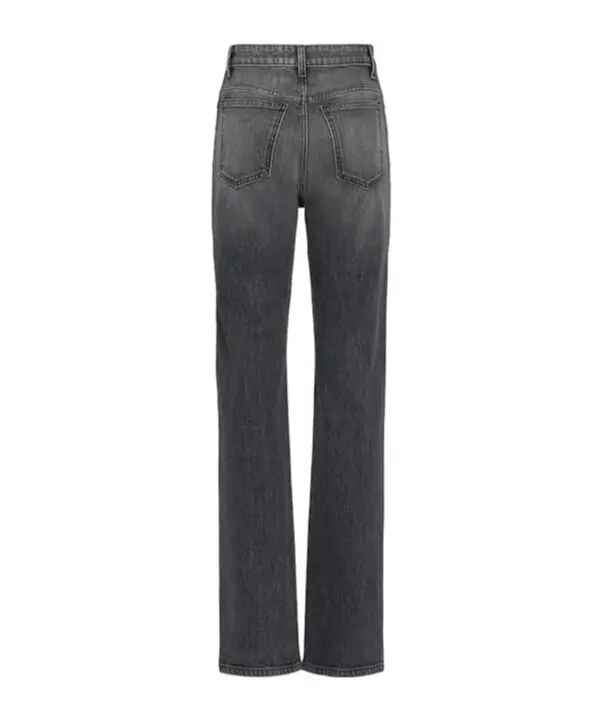 Khaite Danielle Straight Leg Jeans - Black