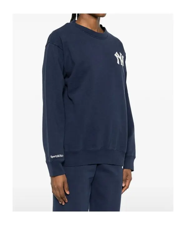 SPORTY  RICH Sporty & Rich Long-sleeved Sweatshirt