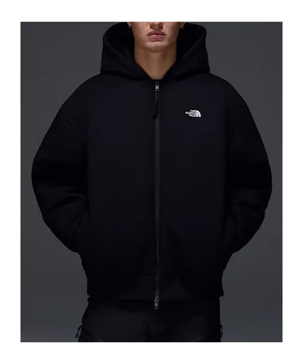 The North Face Leather Pack Hooded Casual Jacket