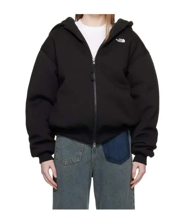 The North Face Leather Pack Hooded Casual Jacket