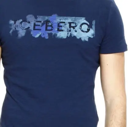 Iceberg Printed T-shirt - Blue