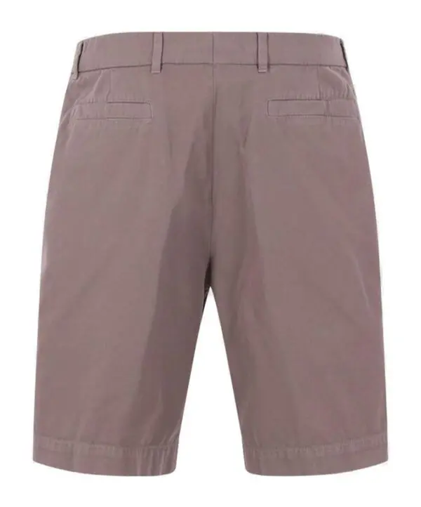 Brunello Cucinelli Garment-dyed Gabardine Bermuda Shorts - Gray