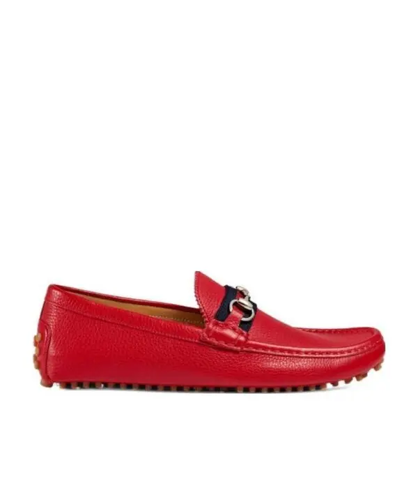 Gucci Horsebit Detail Loafers