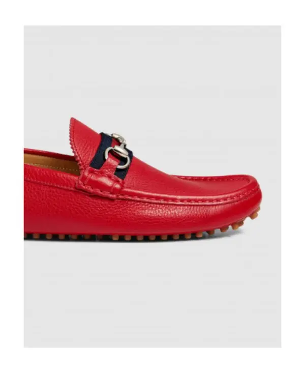 Gucci Horsebit Detail Loafers