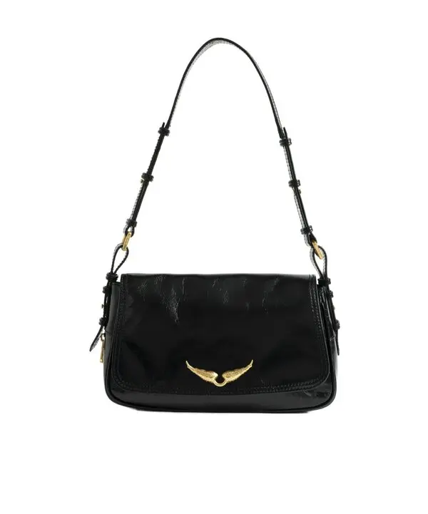 Zadig&Voltaire Le Zouzou Vintage Patent Bag - Black