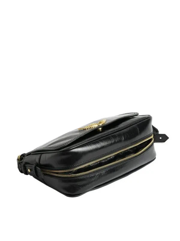 Zadig&Voltaire Le Zouzou Vintage Patent Bag - Black