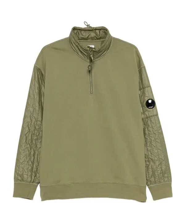C.P. COMPANY Lens Detail Zip-up Sweatshirt