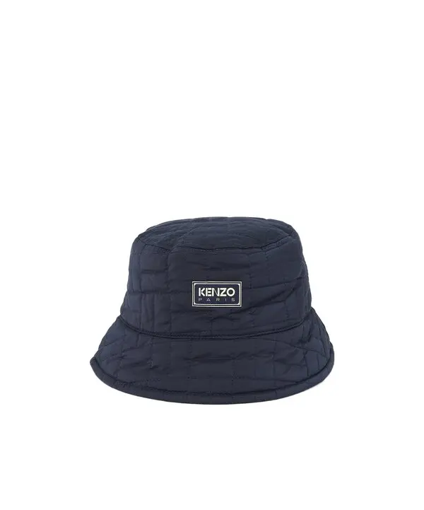 Kenzo Quilted Bucket Hat - Black