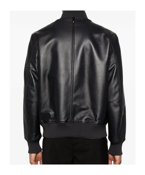 Mackage Leather Bomber Jacket