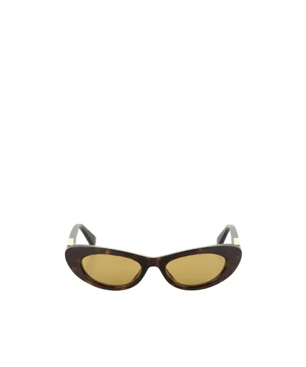 Bottega Veneta Snap Oval Sunglasses - Multicolor