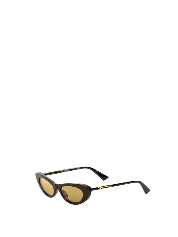 Bottega Veneta Snap Oval Sunglasses